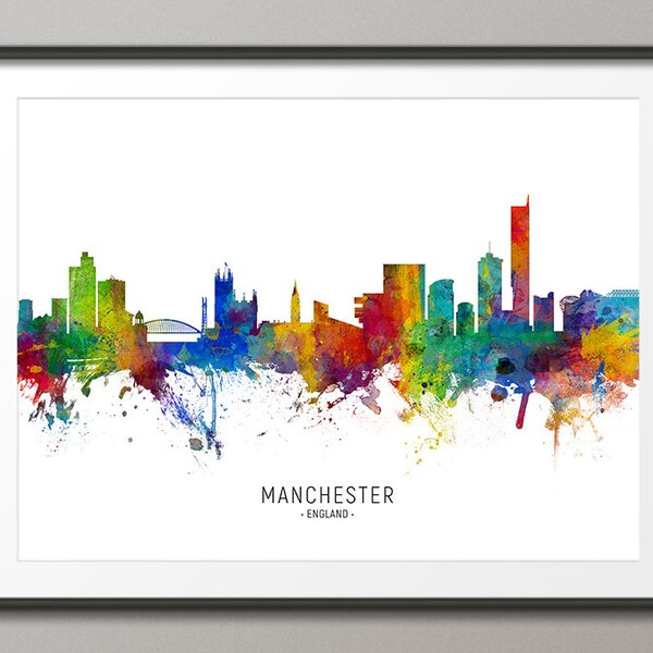 Manchester Print - Etsy UK