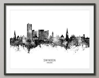 Swindon Poster - Etsy