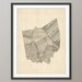 Ohio Map Old Sheet Music Map USA Art Print 2037 - Etsy