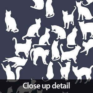 Cats Map of the World Map Art Print 2539 - Etsy