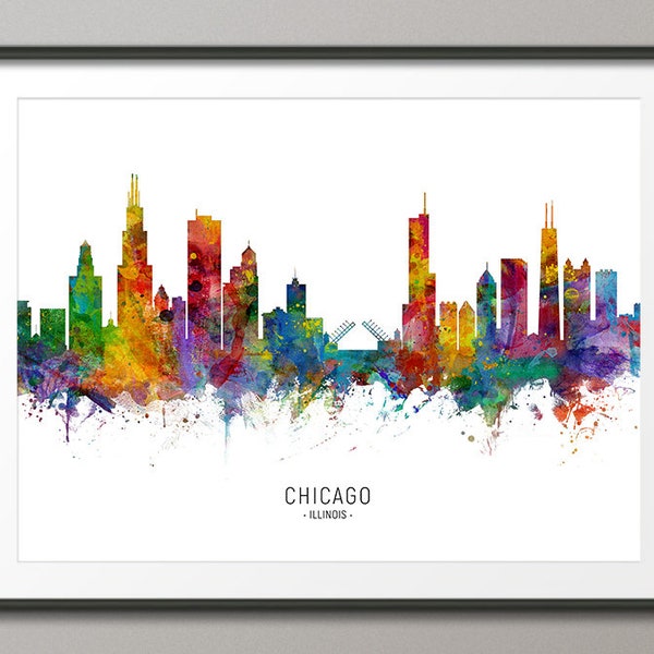 Chicago Art Print - Etsy