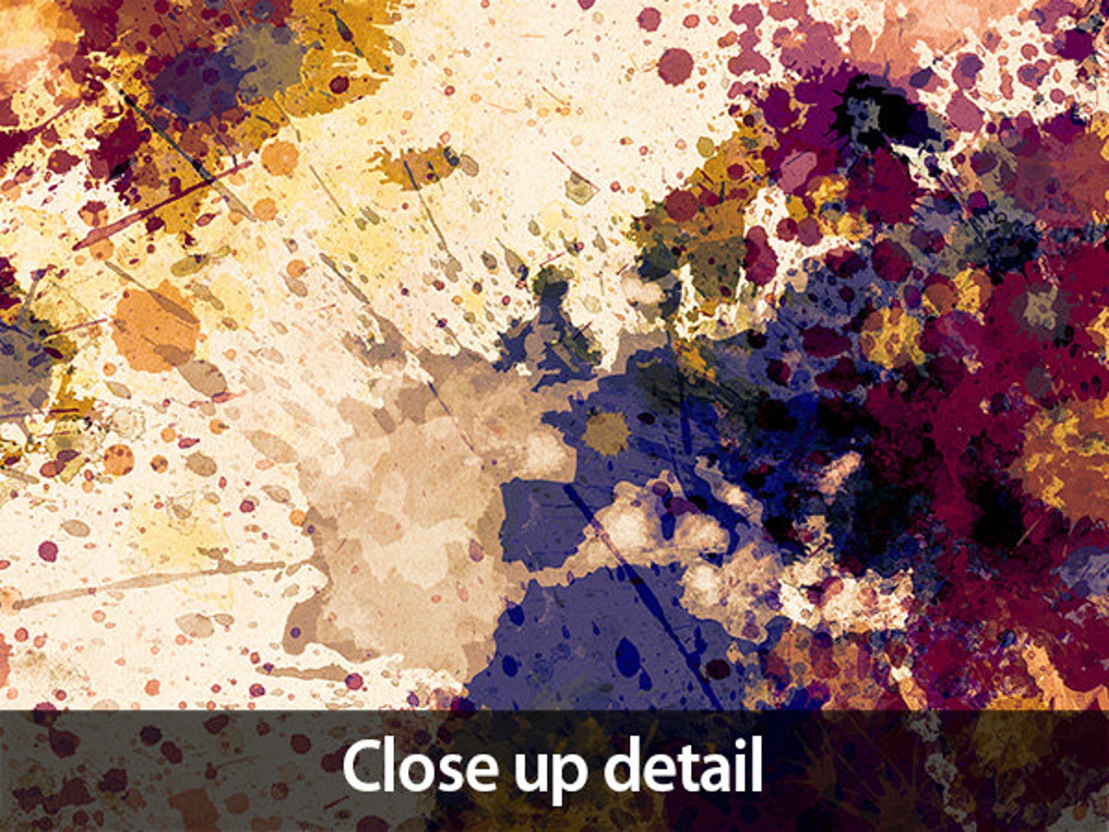 Paint Splashes Map of the World Map Art Print 1712 - Etsy UK