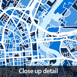 Belfast Map, Belfast Northern Ireland City Map, Art Print (3506) - Etsy