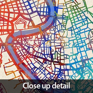 Rome Map, Rome Italy City Street Map, Art Print (2075) - Etsy