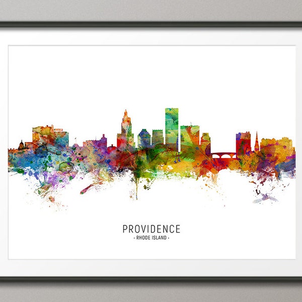 Providence Ri Skyline - Etsy