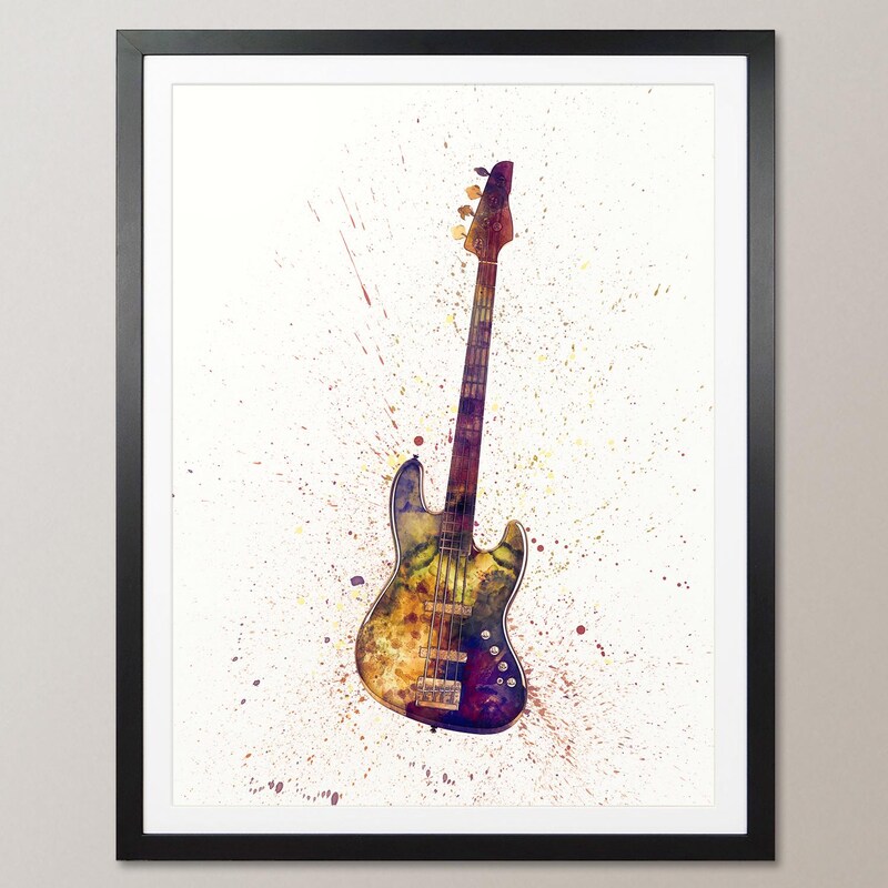 Abstract Guitar Art - Etsy