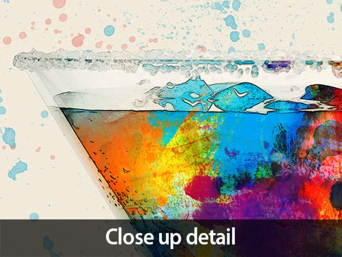 Cocktail Glass, Cocktail Drink, Art Print Poster (2824) - Etsy UK