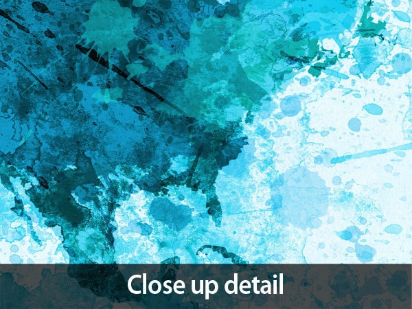 Paint Splashes Map of the World Map Art Print 797 - Etsy