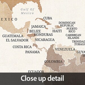 Political Map of the World Map, Art Print Poster, 18x24 up to 24x36 LM ...