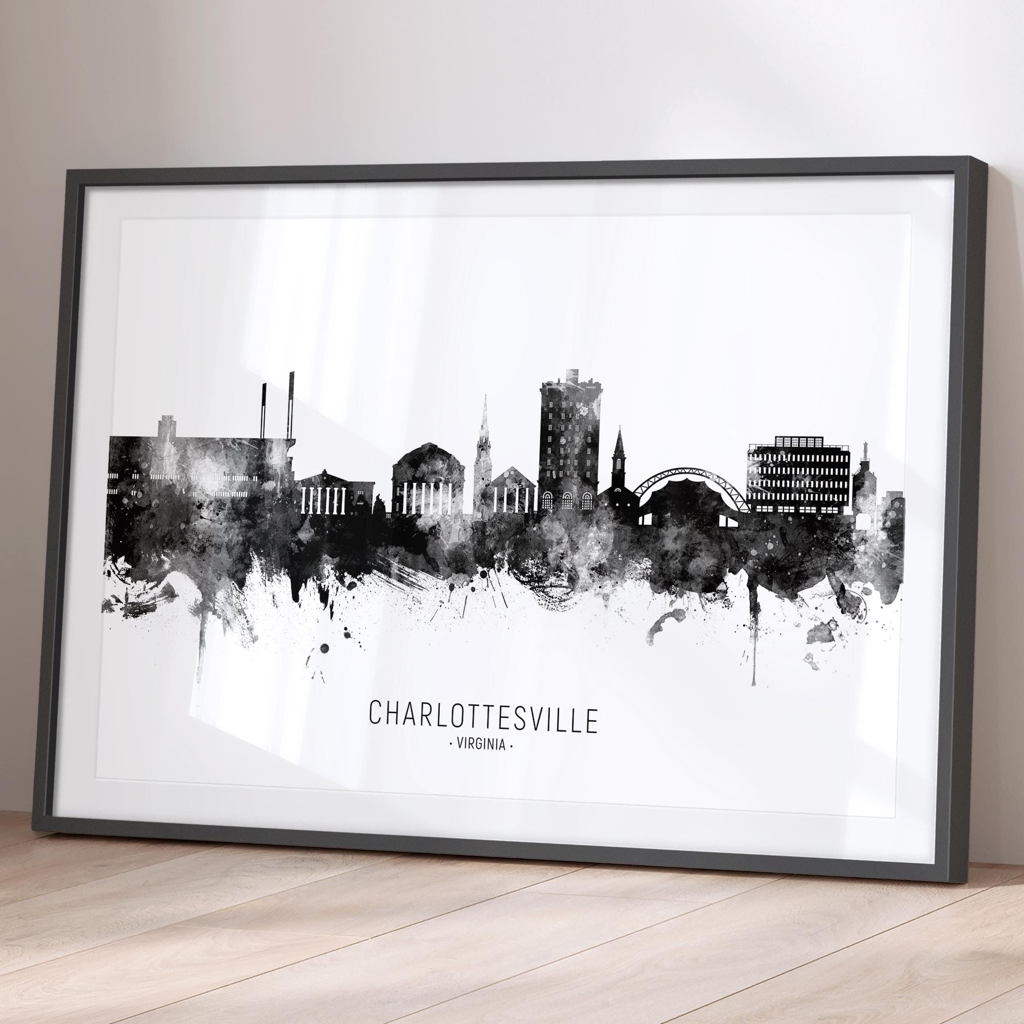 Charlottesville Virginia Skyline