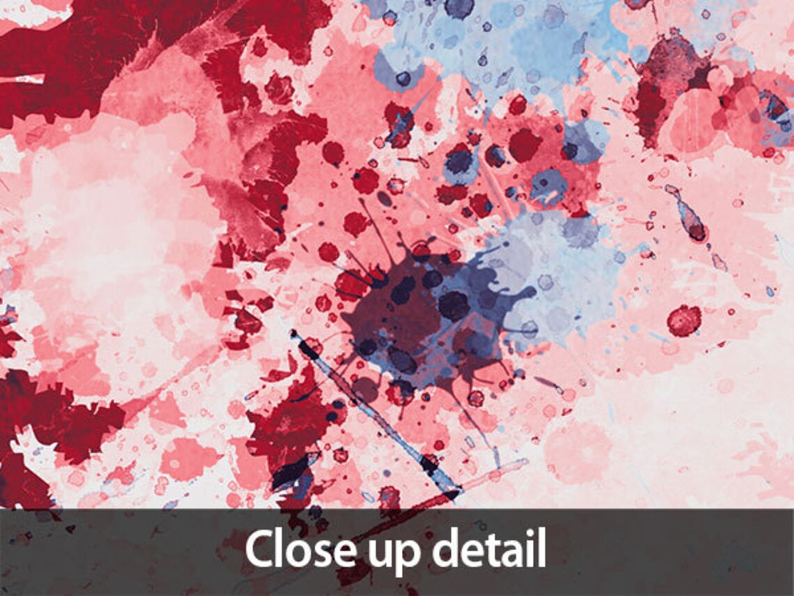 Paint Splashes Map of the World Map Art Print 184 - Etsy