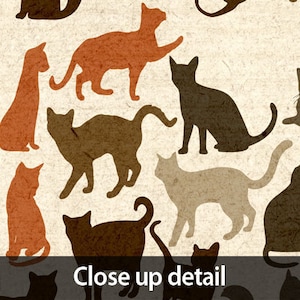 Cats Map of the World Map, Art Print 180 - Etsy UK