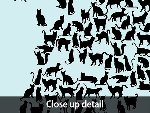 Cats Map of the World Map Art Print 2530 - Etsy UK