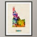 Idaho Watercolor Map USA Art Print 390 - Etsy