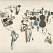 Music Instruments Map of the World Map, Art Print 459 - Etsy UK