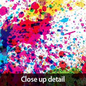 Great Britain UK Paint Splashes Map, Art Print (683) - Etsy