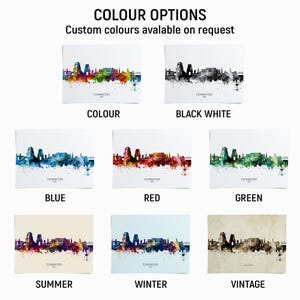 Coimbatore Skyline India, Cityscape Painting Art Print Poster CX (26256 ...