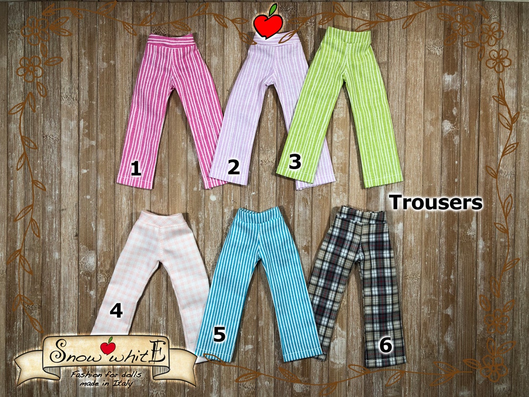 Azone Pure Neemo Body and Similar Dolls: Trousers. - Etsy