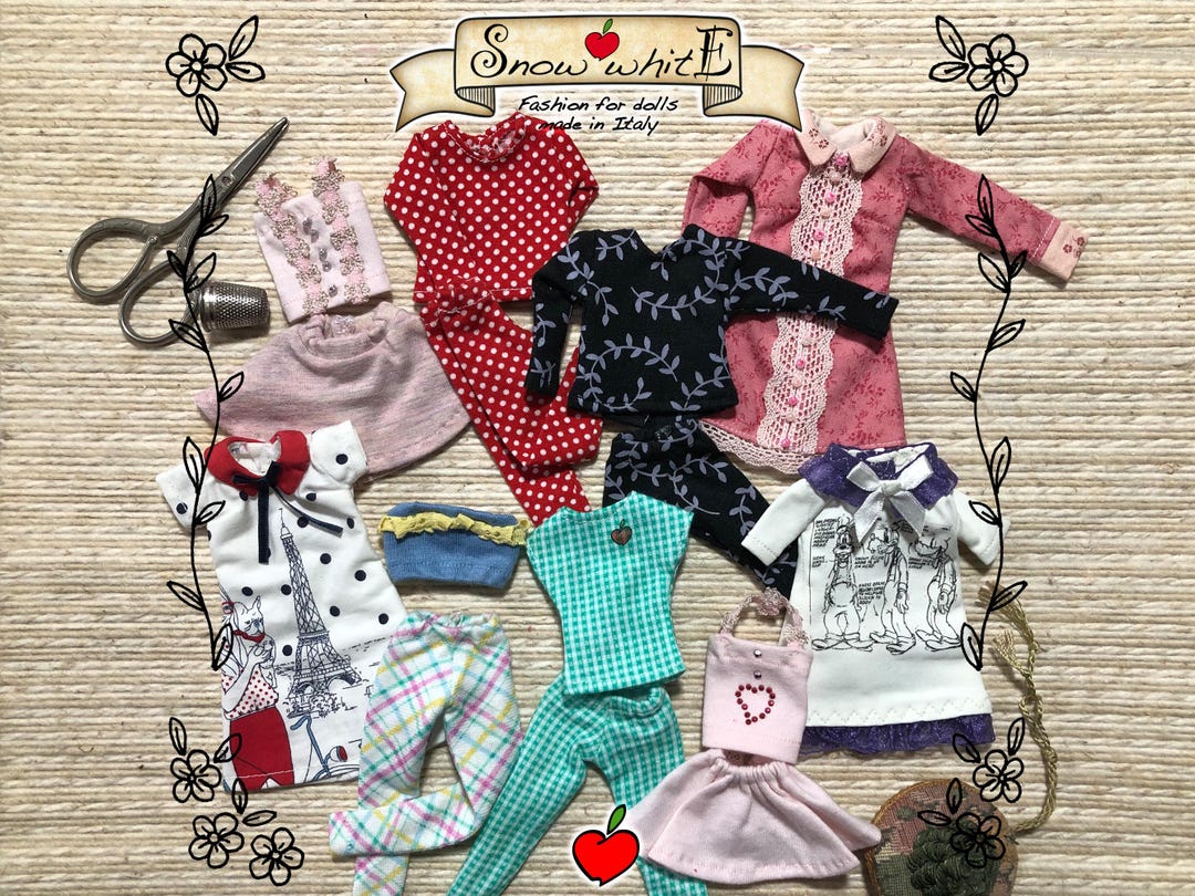Doll Clothes: Blythe, Licca, Azone, Obitsu-like, Momoko - Etsy