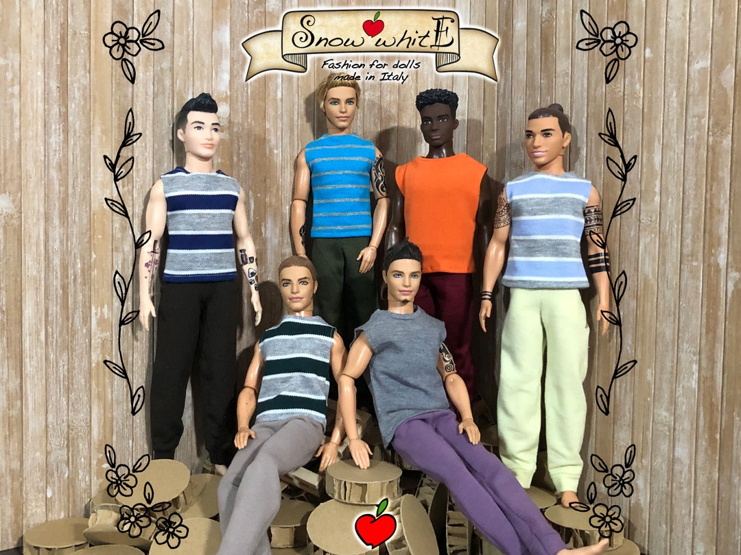 Tank Top for 1/6, 30.5 Cm, 12 Inch Male Doll and Similar Dolls. - Etsy