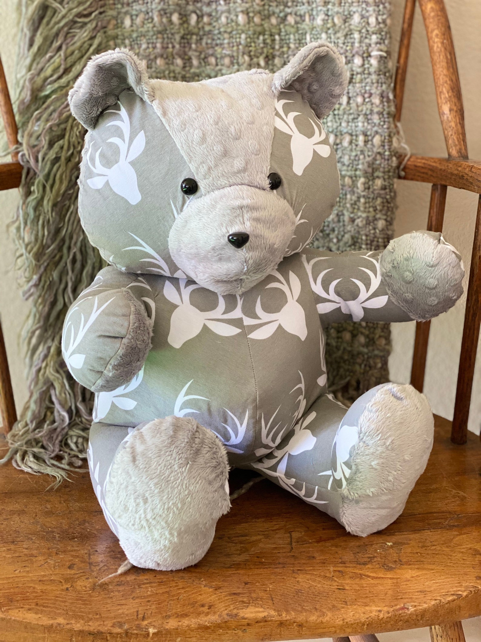 Memory Bear Memorial Gift Handmade Bear Shirt Bear | Etsy