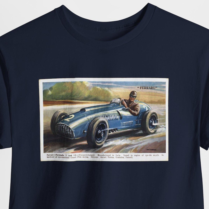 Ferrari Postcard - Etsy