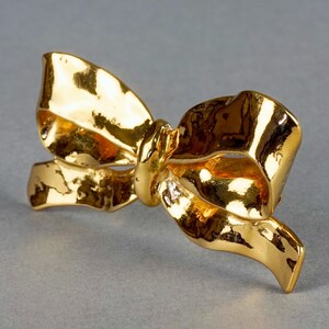 Vintage YVES SAINT LAURENT Ysl French Bow Brooch - Etsy