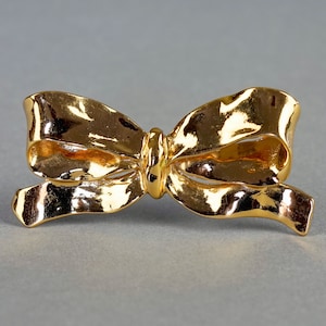 Vintage YVES SAINT LAURENT Ysl French Bow Brooch - Etsy