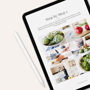 Step by Step Tutorial Template - Etsy