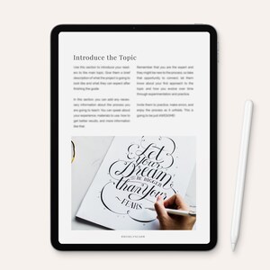 Step by Step Tutorial Template - Etsy