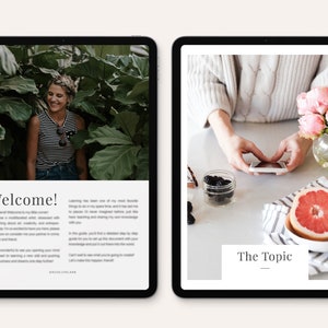 PDF Tutorial & How to Guide Template - Etsy