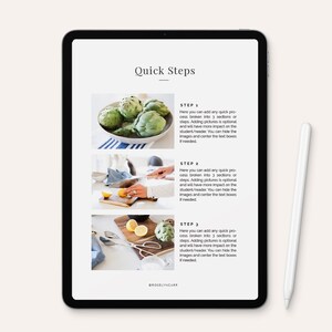 Step by Step Tutorial Template - Etsy
