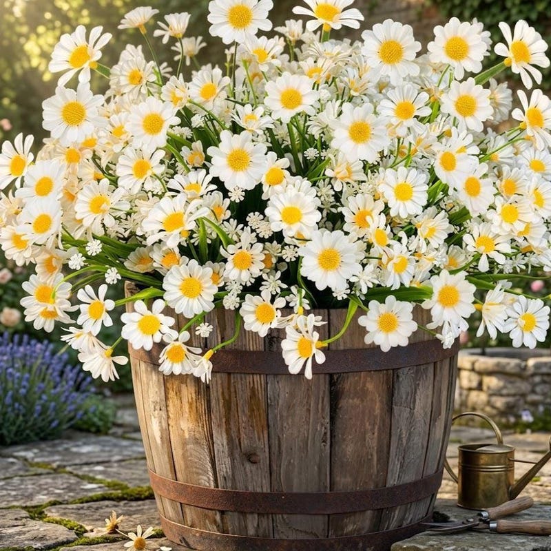 Realistic Faux Daisies - Etsy
