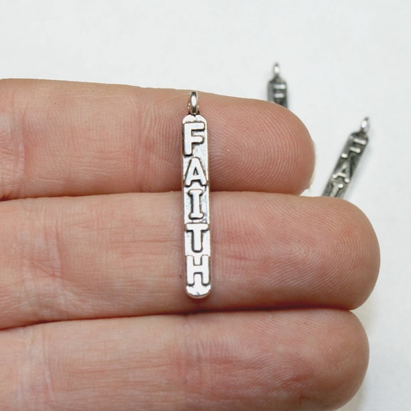 Faith Charm - Etsy