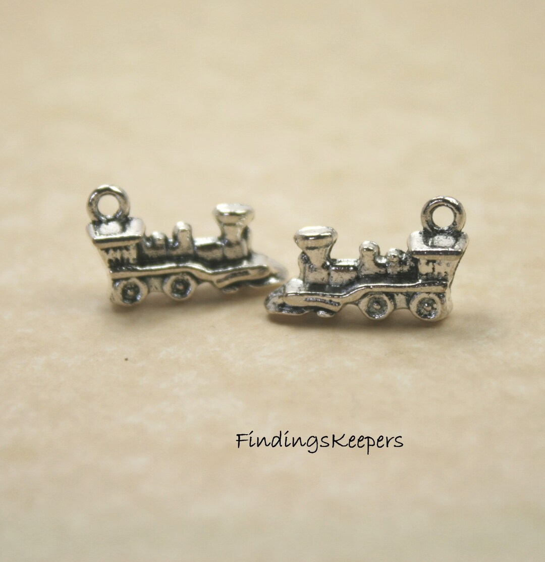Bulk 40 Train Charms 3D 18 X 11 Mm Antique Silver U.S Seller Ts2241 - Etsy
