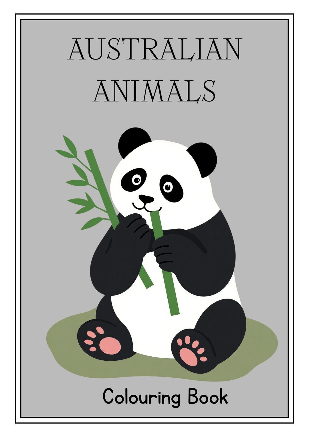Australian Animals Colouring Book - Etsy.de
