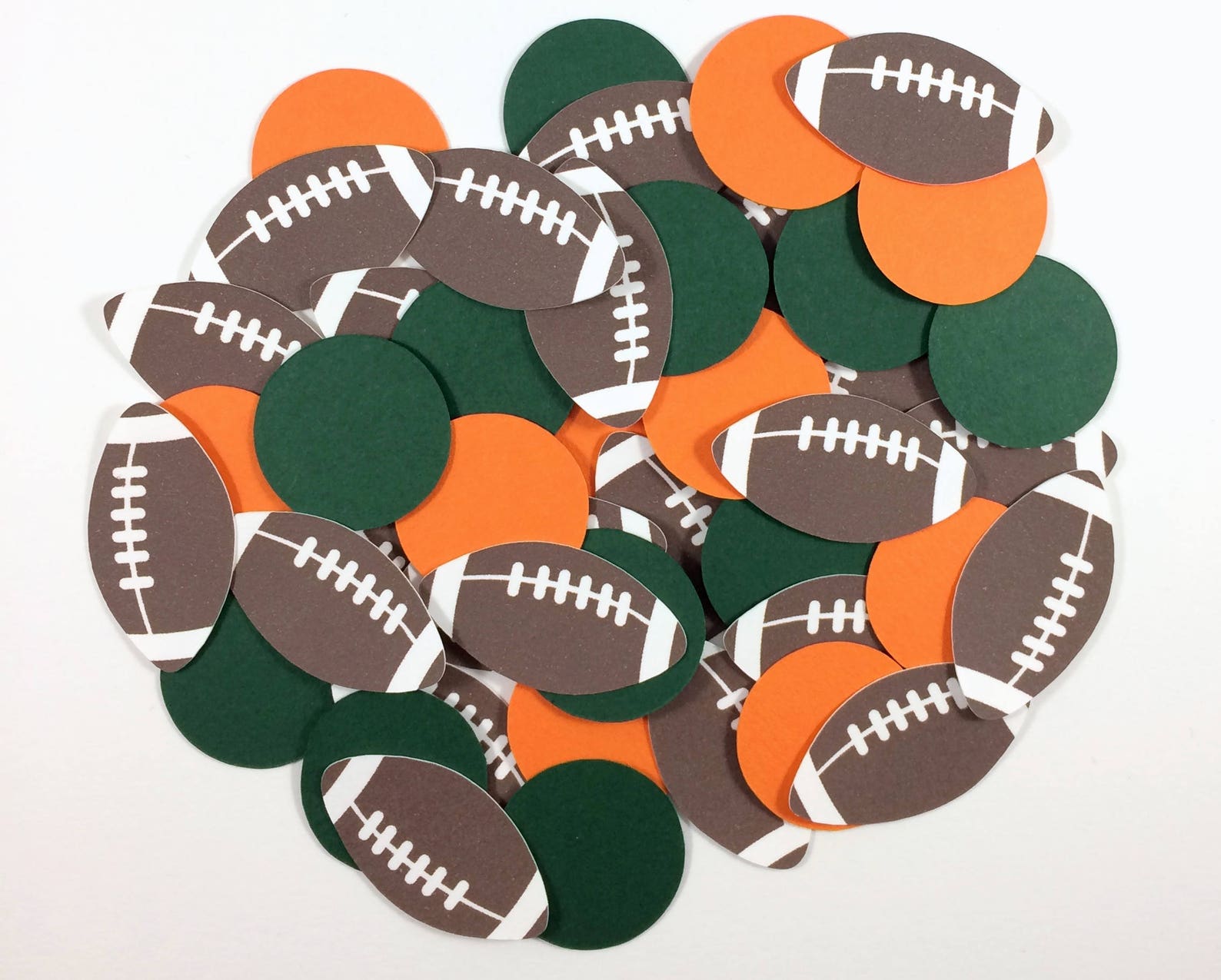 Football Confetti Football Party Decorations Football - Etsy