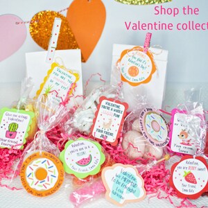Orange Valentine Tags - Funny Preschool Valentines - Personalized ...