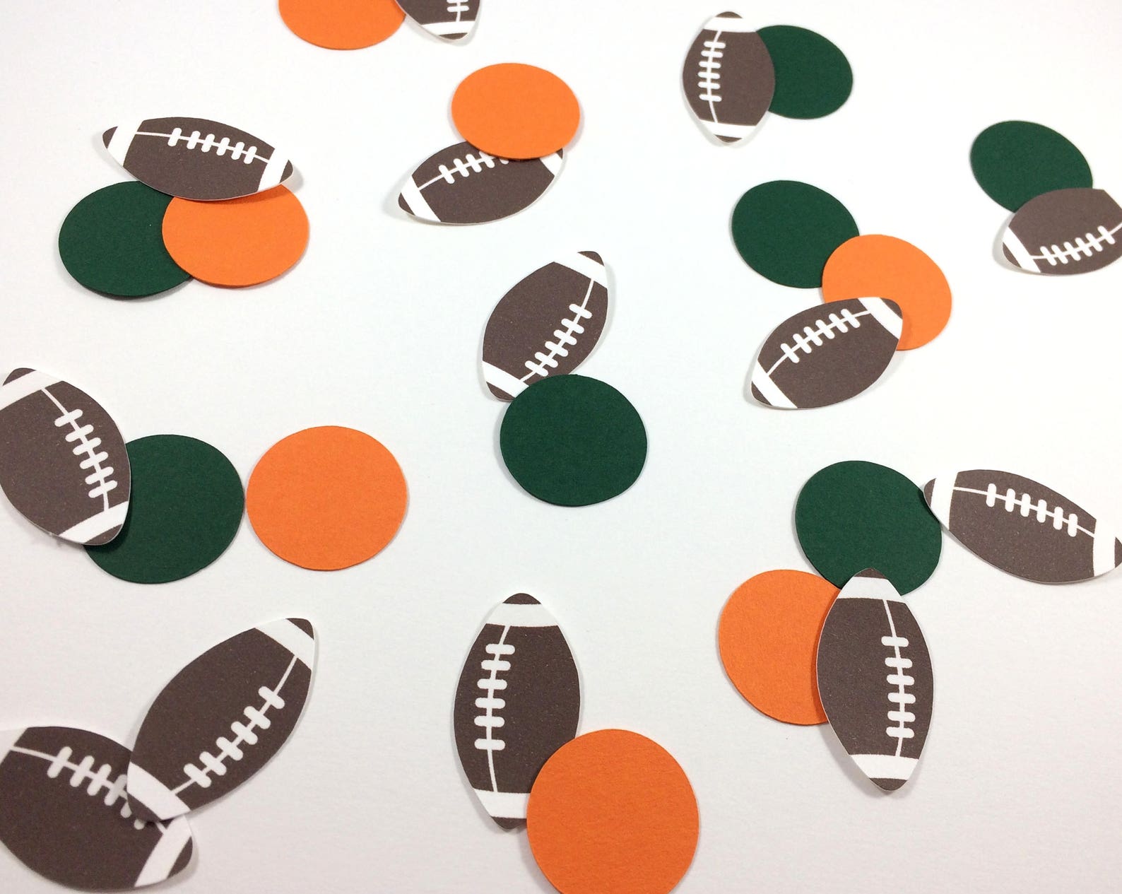Football Confetti Football Party Decorations Football - Etsy