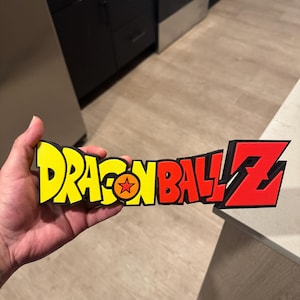 Dragon Ball Logo 3d Sign - Etsy