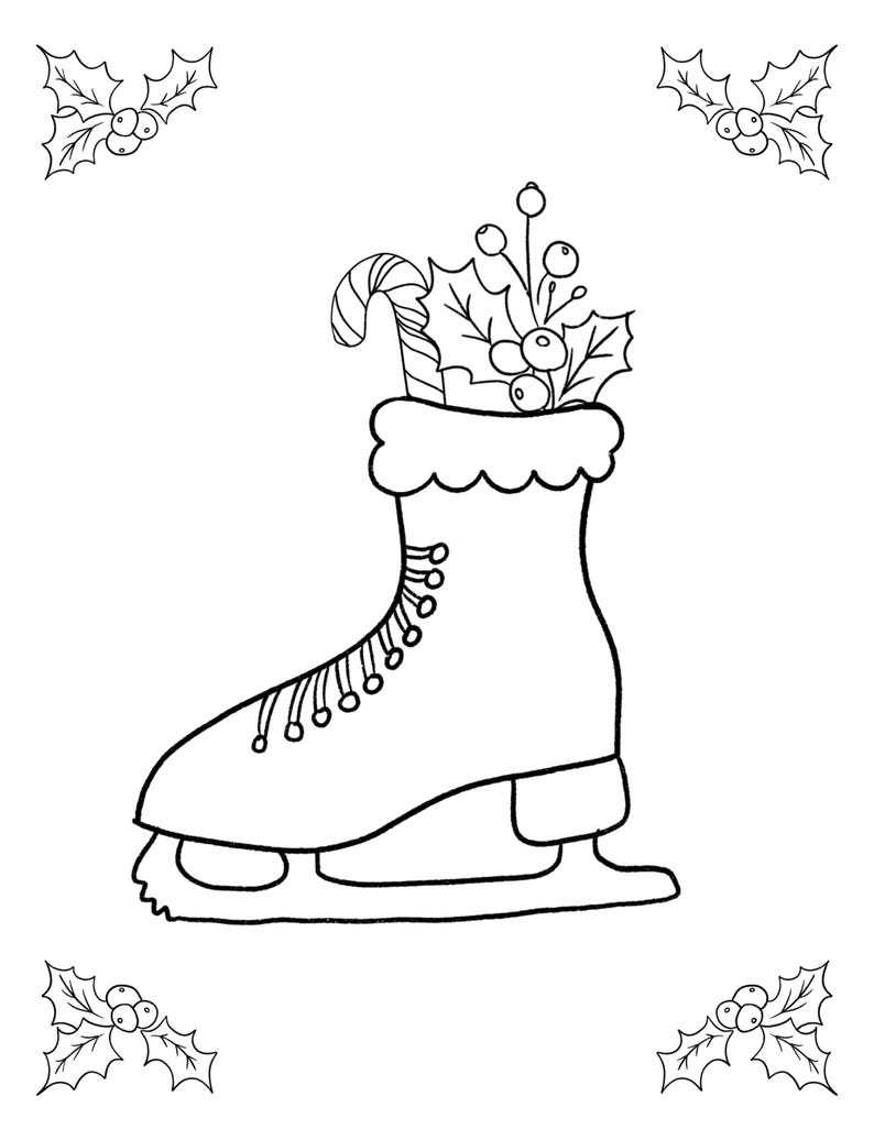 Christmas 2025 Coloring E- Book (digital Download) 100 Pages - Etsy