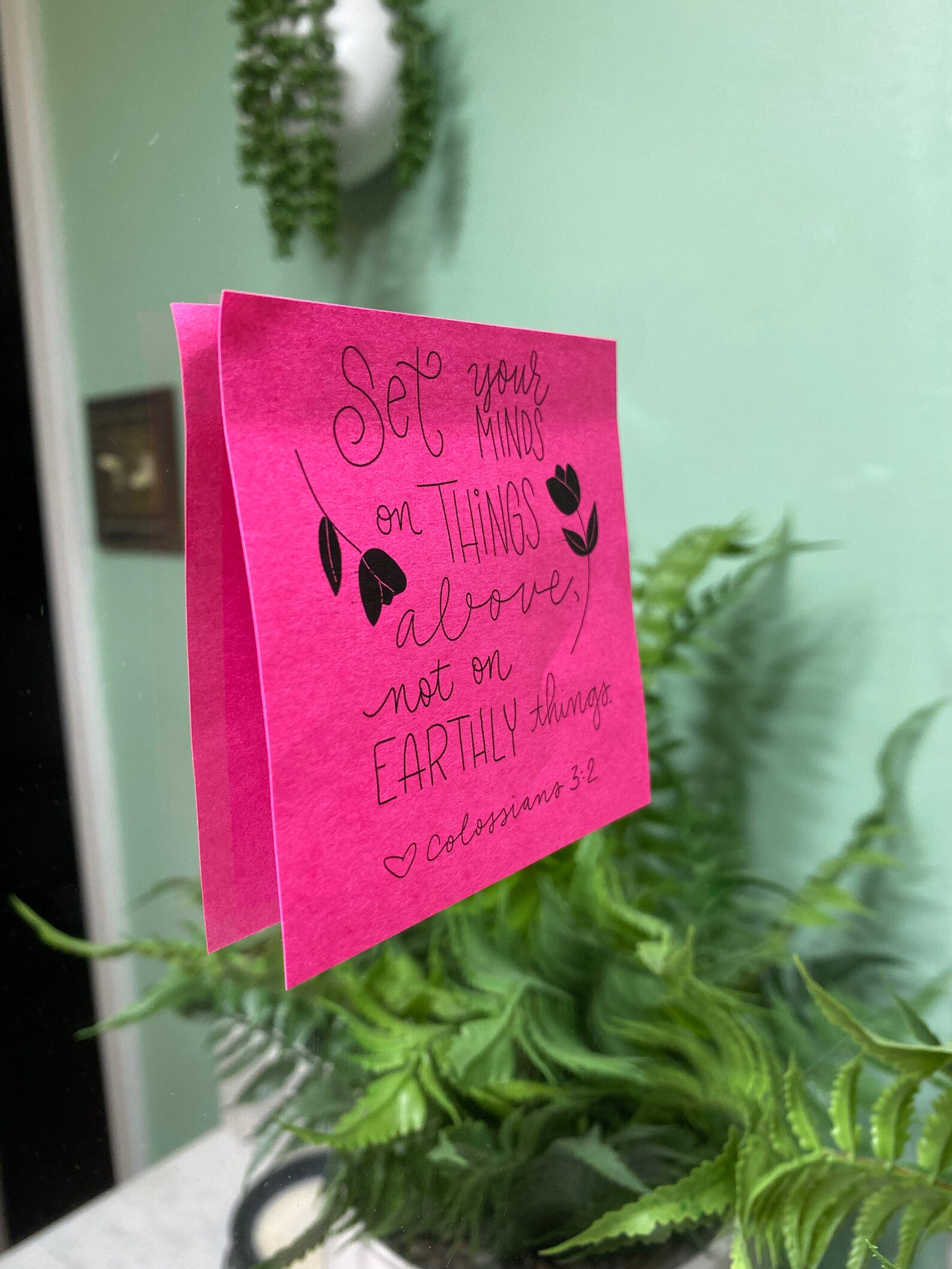 DIY Printable Sticky Note Scripture Notes Template Bible Verses ...