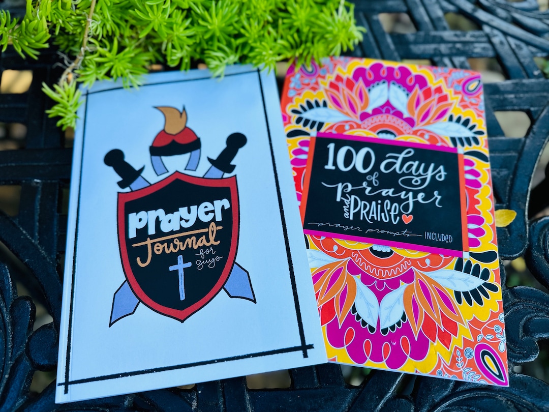 100 Days of Prayer and Praise Journal Prayer Prompts Christian Faith ...