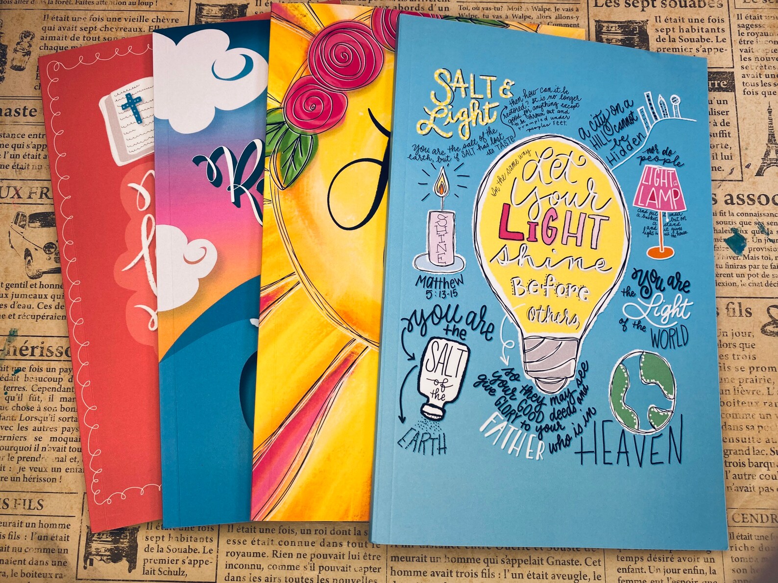 Blue Rest a While Waves Ocean Christian Faith Blank Lined - Etsy