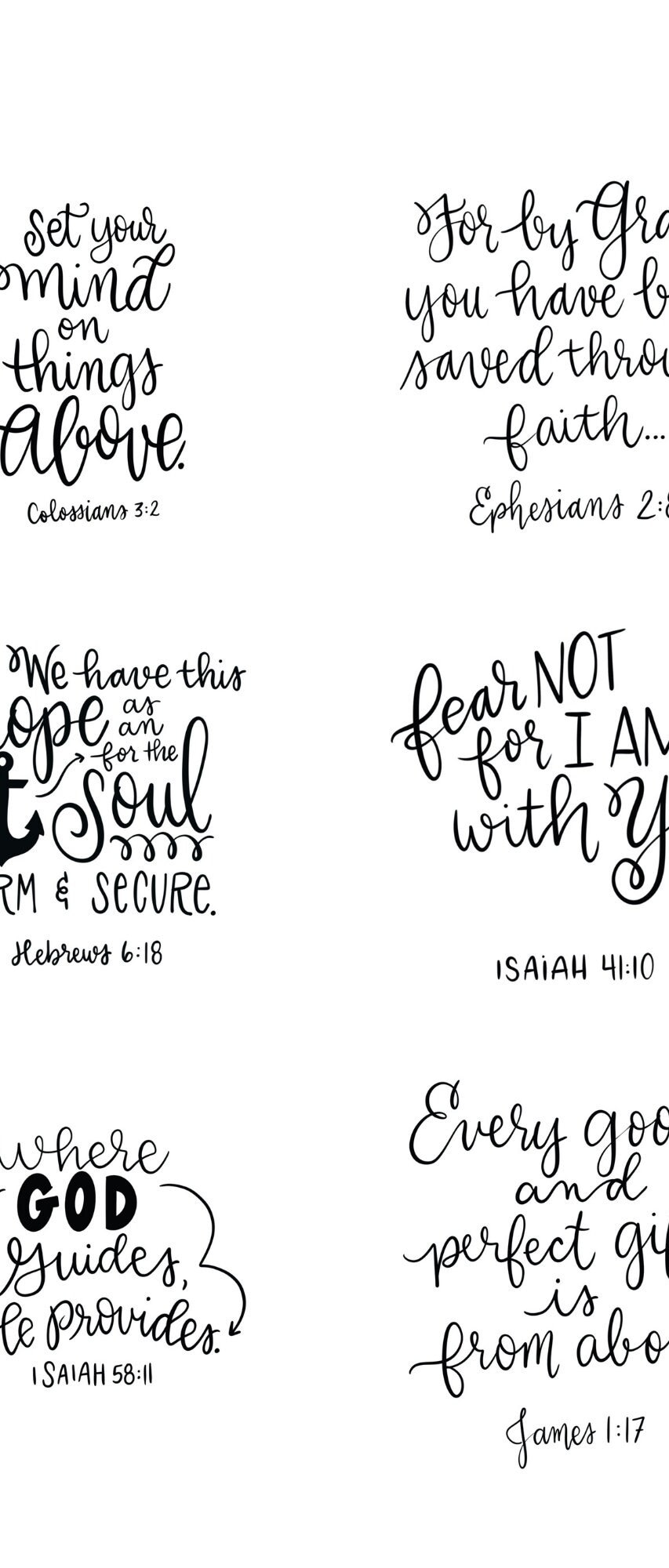DIY Printable Sticky Note Scripture Notes Template Bible Verses ...