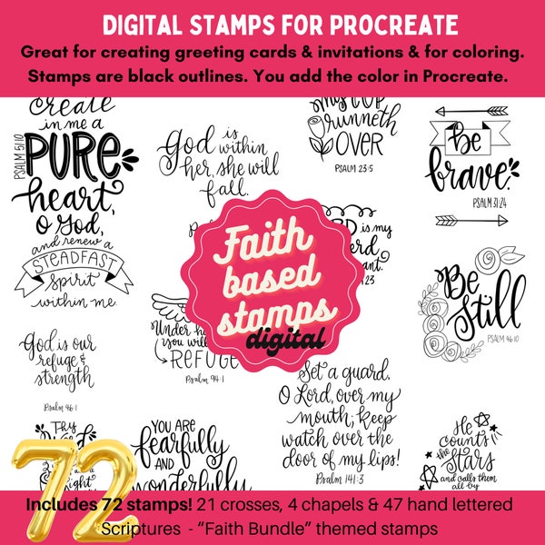 Scripture Stamps - Etsy