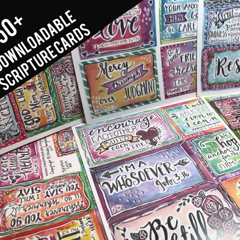 Hand Lettered Card - Etsy