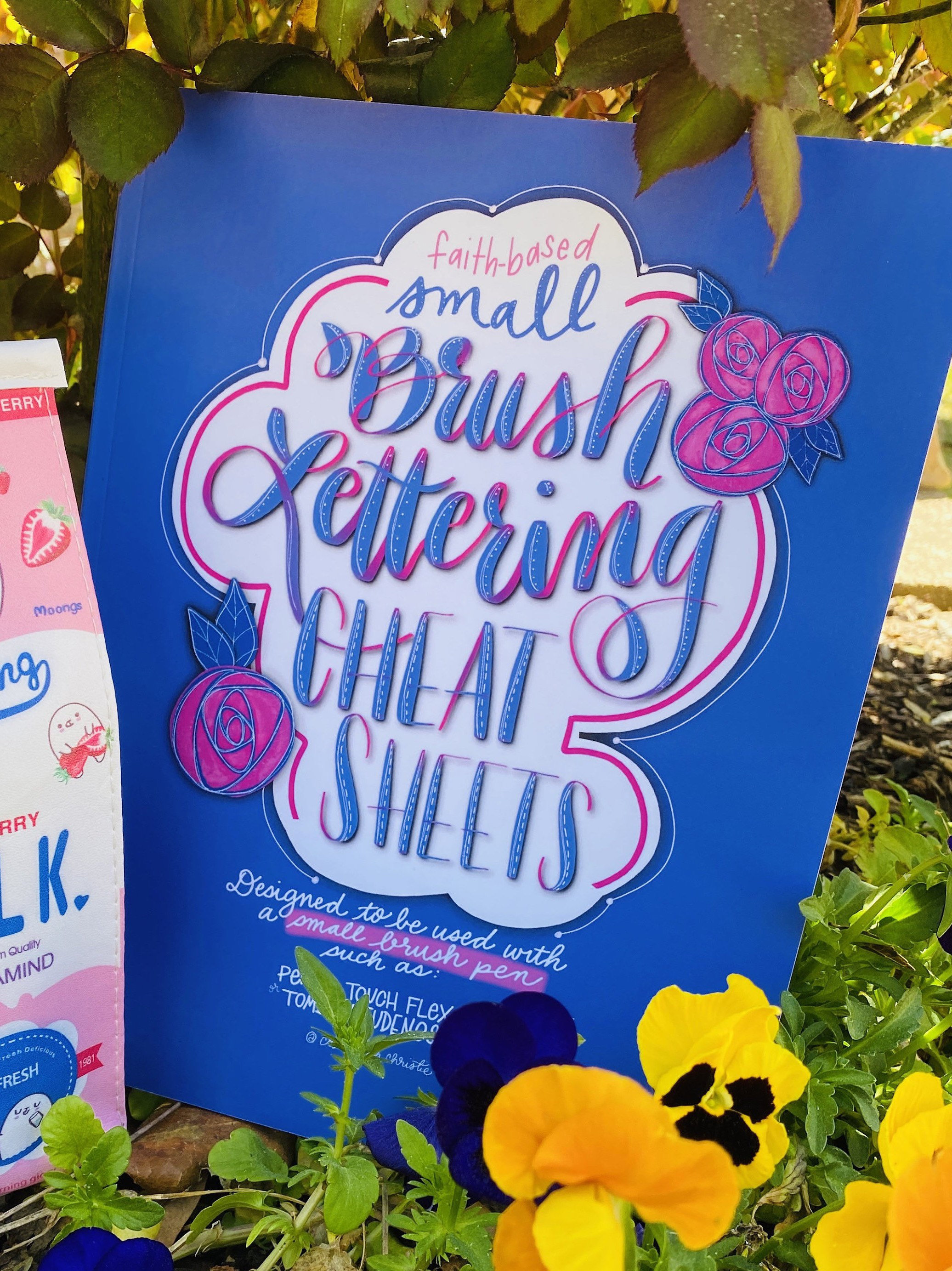 Bundle Cheat Sheet Hand Lettering Workbook With Brush Pen Free - Etsy