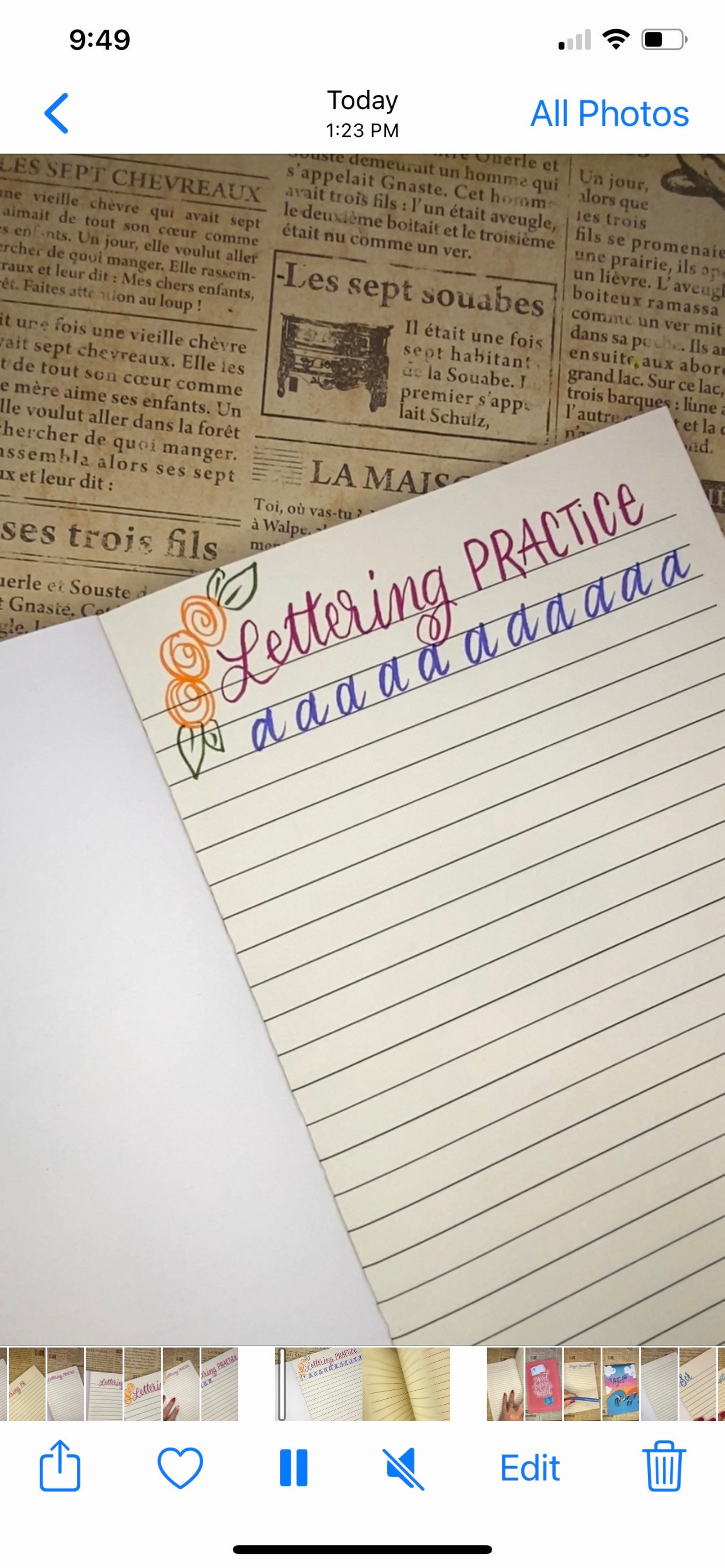 Blue Rest a While Waves Ocean Christian Faith Blank Lined - Etsy