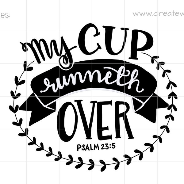My Cup Runneth Over - Etsy